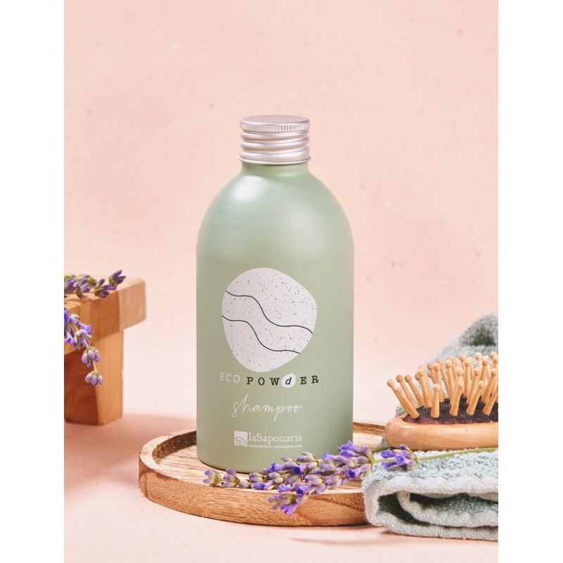 Shampoo refill dispenser in aluminum